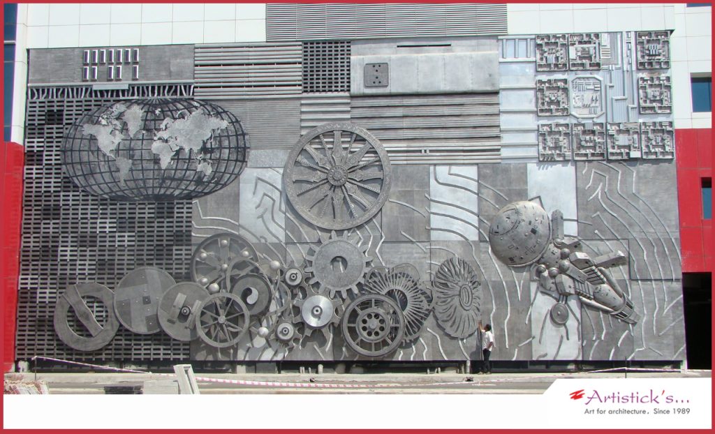 Metal Wall Mural - Artisticks