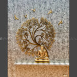 Buddha with Tree Wall Decor Ideas for Home and Office